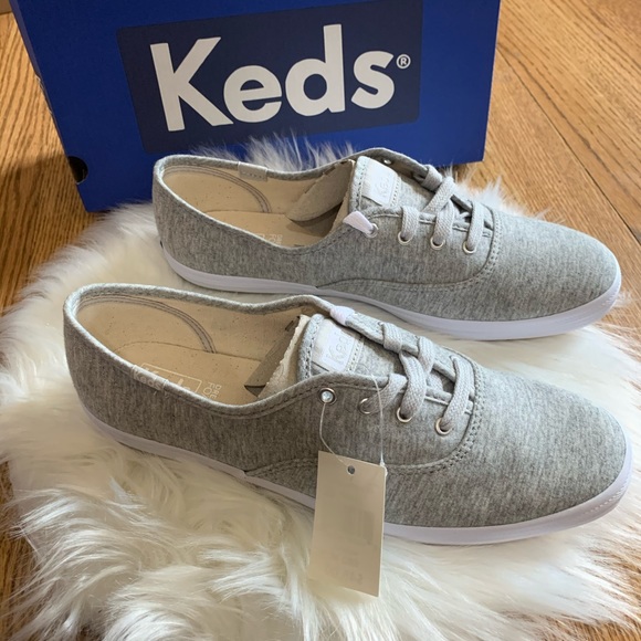Keds | Shoes | Keds Womens Champion Seasonal Solids Shoe Lt Gray | Poshmark